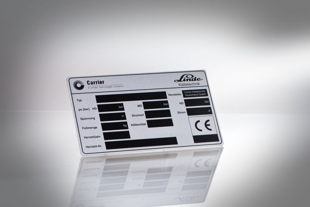 Typenschilder - Cretec GmbH